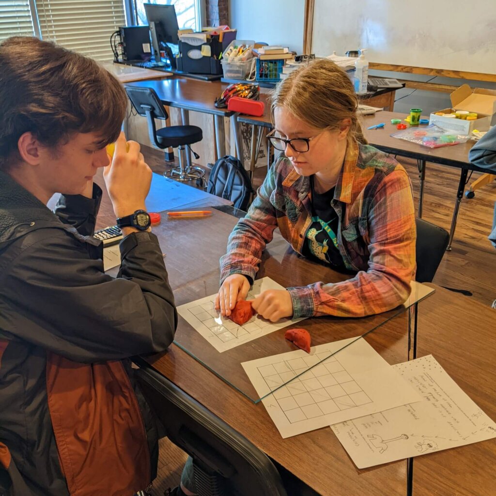 Playdoh and 3D solids » Community High School