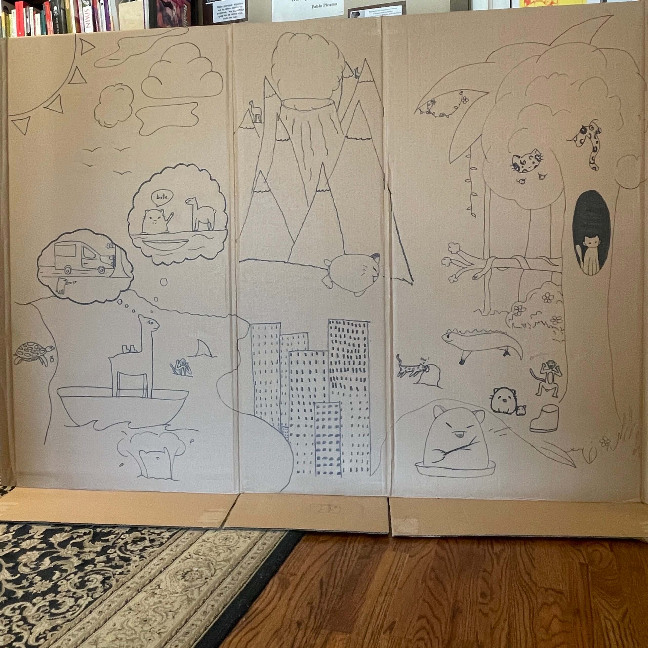 "El capibara con botas" Mural » Community High School