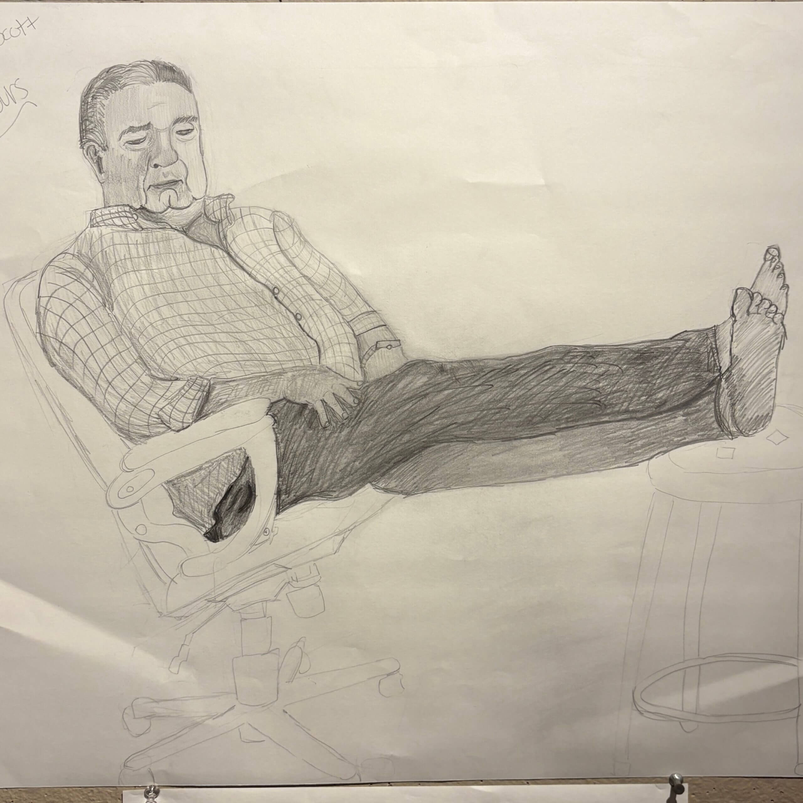 Multi-Hour Full Body Drawings » Community High School